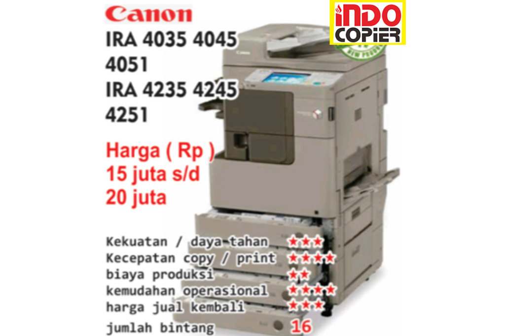 Canon IRA-4035 – indocopier